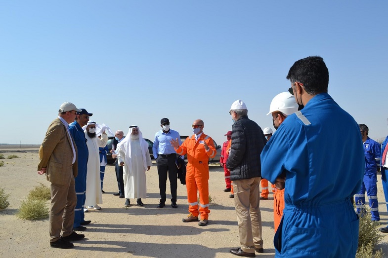 Pages - Delegation from UNCC and Kuwait National Focal Point visits KOC